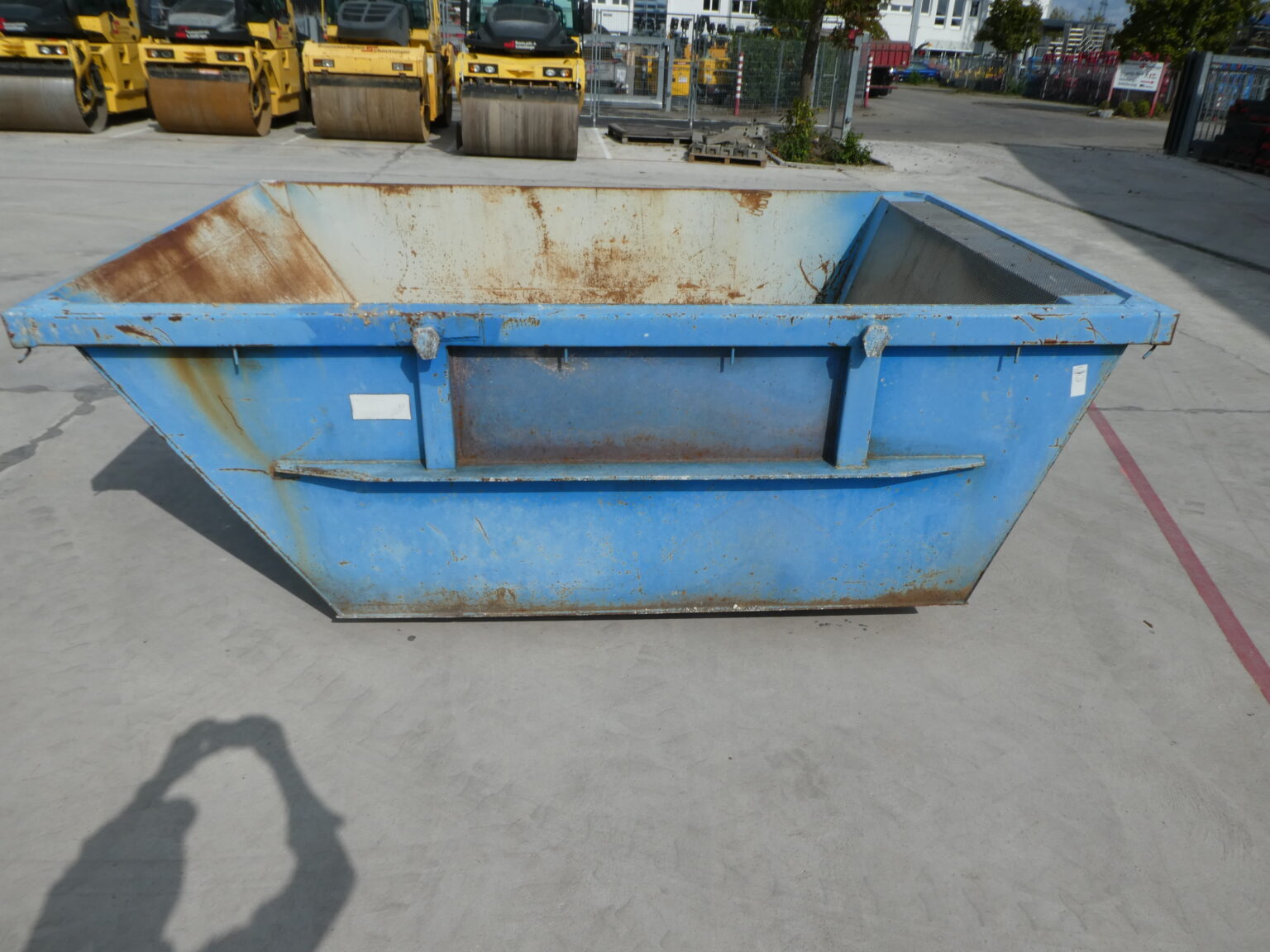 Absetzbecken für Schmutzwasser, 3,5 m³ Container